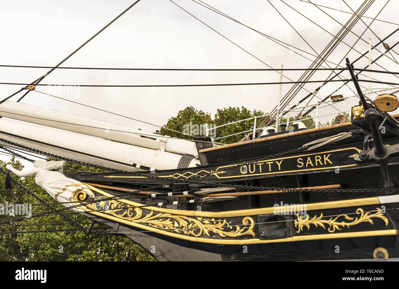 London - Greenwich - Cutty Sark Stock Photo - Alamy