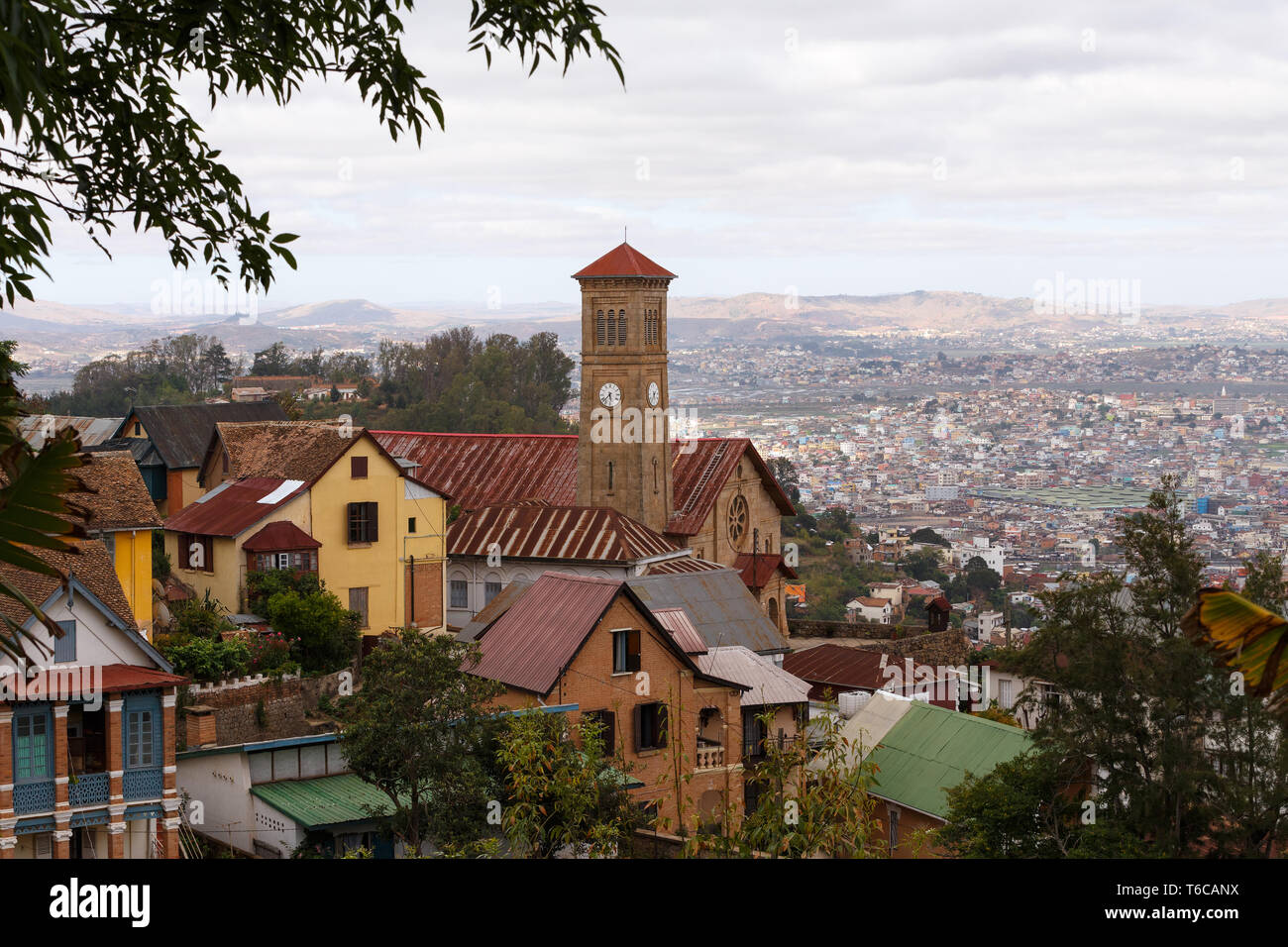 Antananarivo cityscape, capital of Madagascar Stock Photo - Alamy