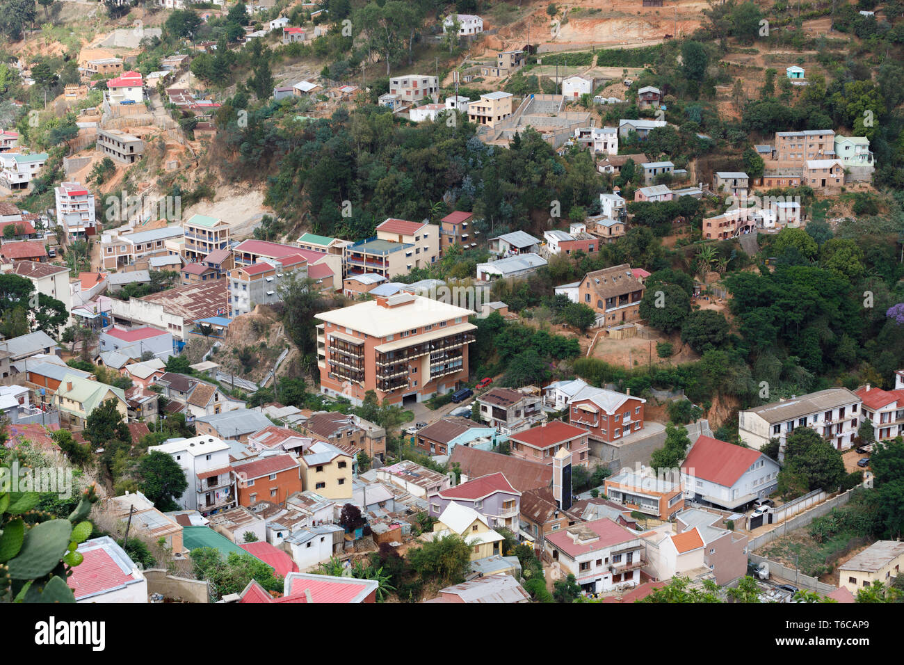 Antananarivo cityscape, capital of Madagascar Stock Photo - Alamy
