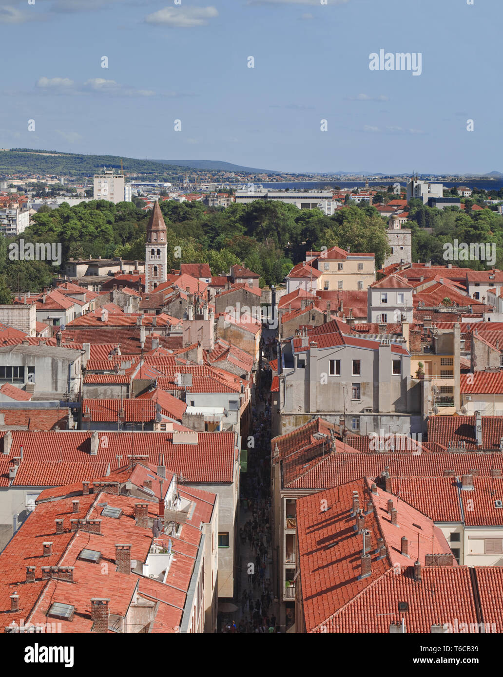 Old Croatian Town Zadar Stock Photo - Alamy