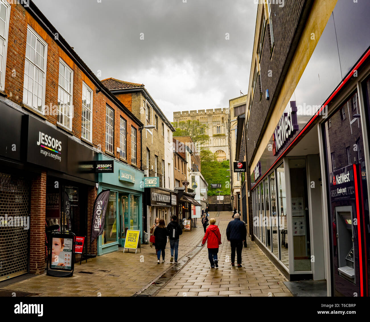 Castle street norwich hi-res stock photography and images - Alamy