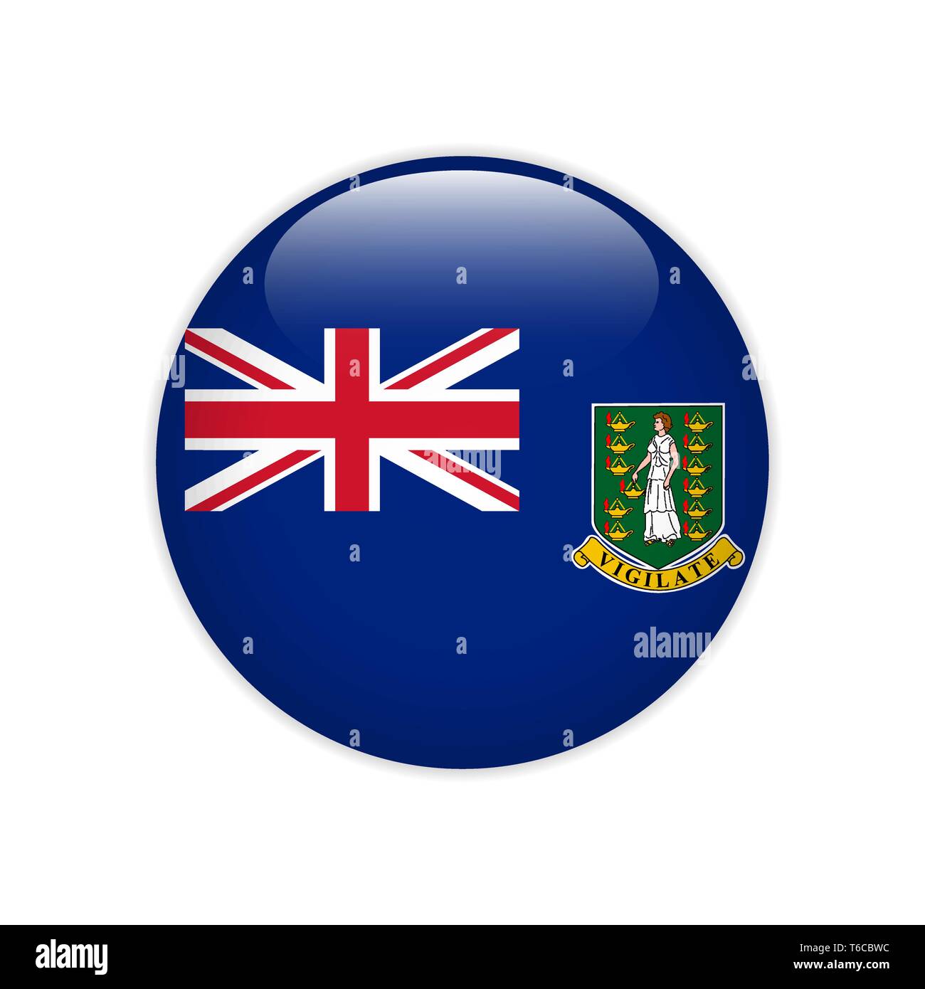 Country on the button. Signs and Symbols Stock Vector Image & Art - Alamy