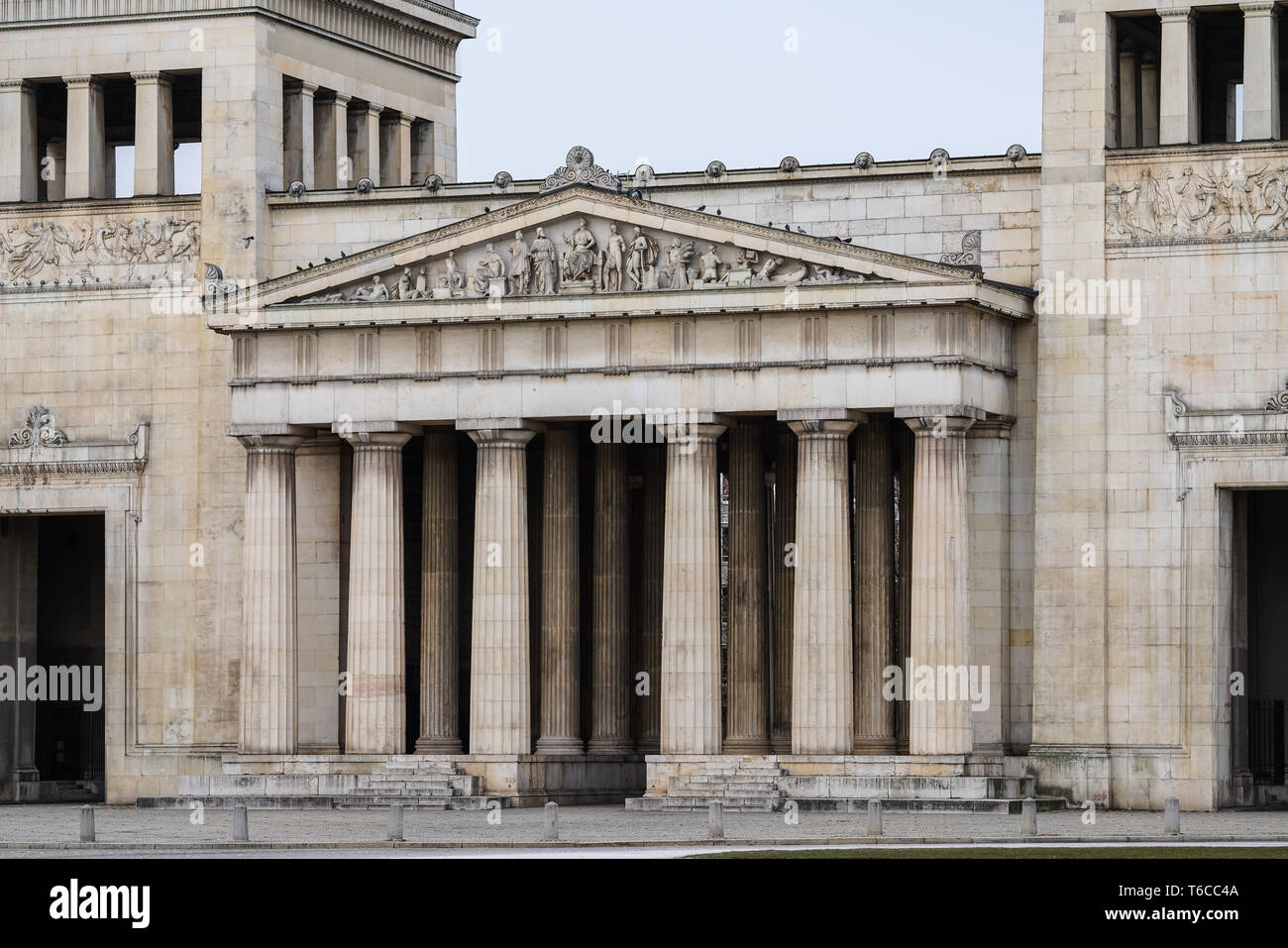The Konigsplatz - Kings Square, state capital Munich - Bavaria - Munich ...