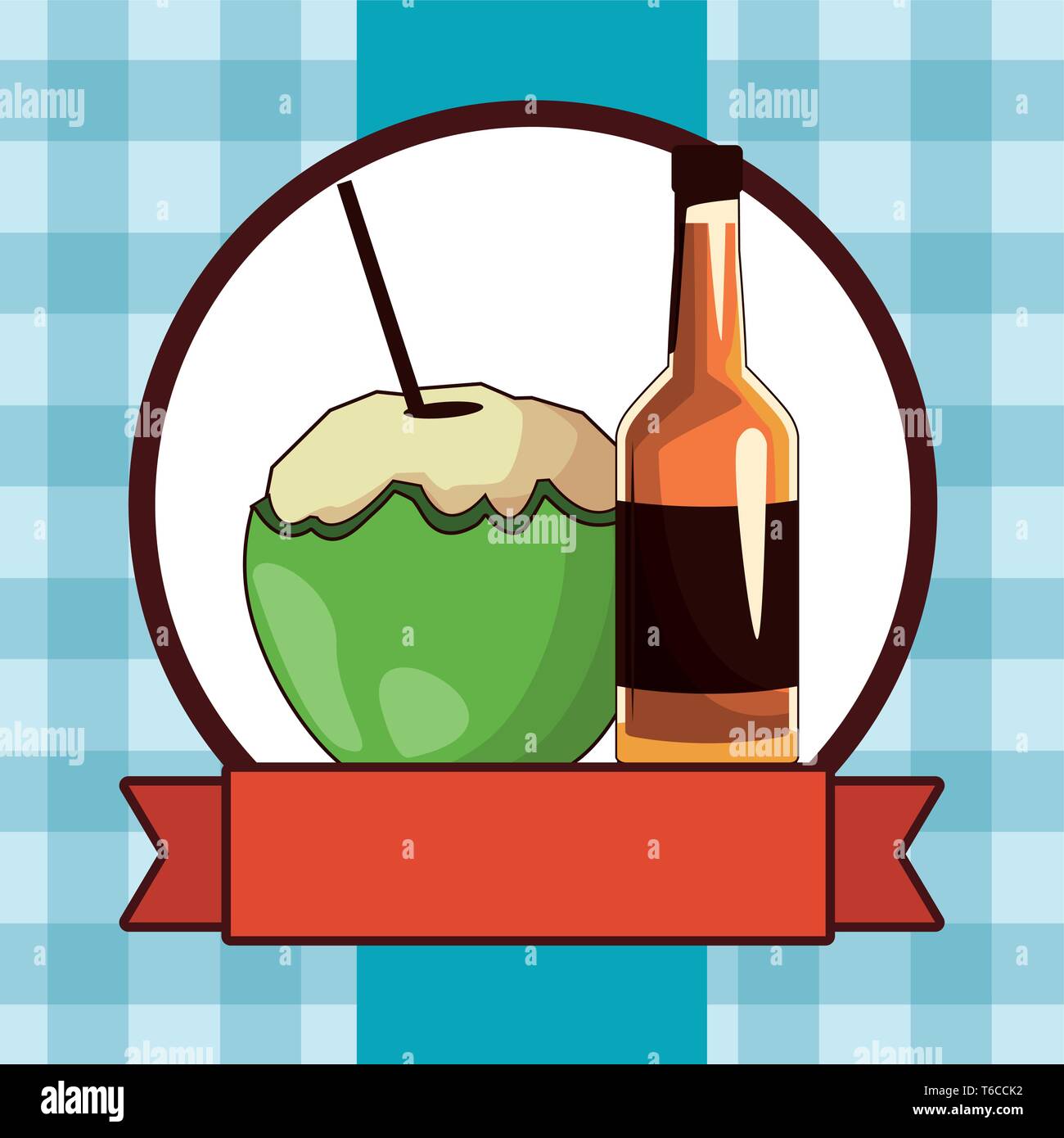 alcoholic drinks beverages cartoon Stock Vector Image & Art - Alamy