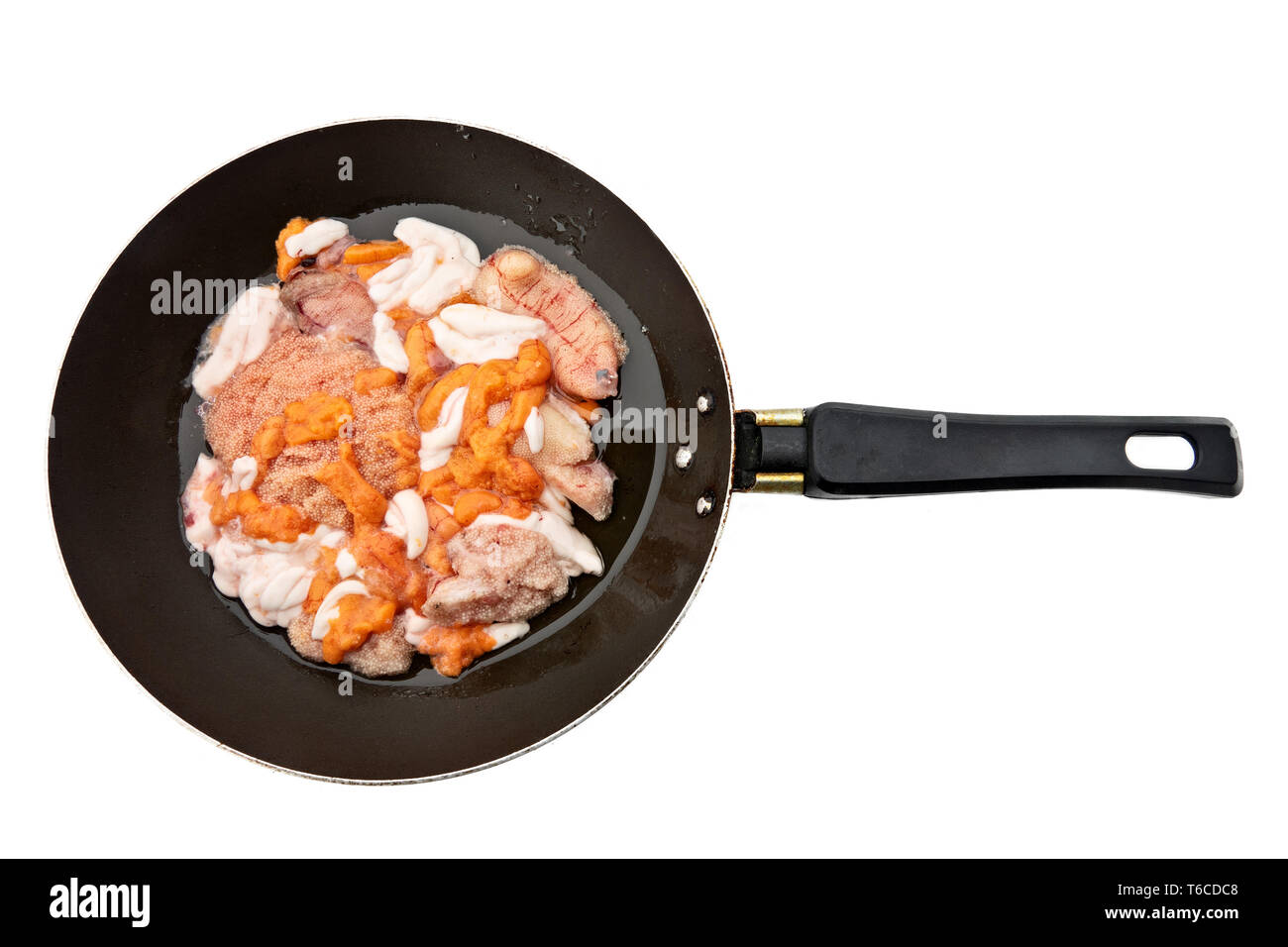 A mixture of fresh caviar and milt - the most energy-containing winter ...