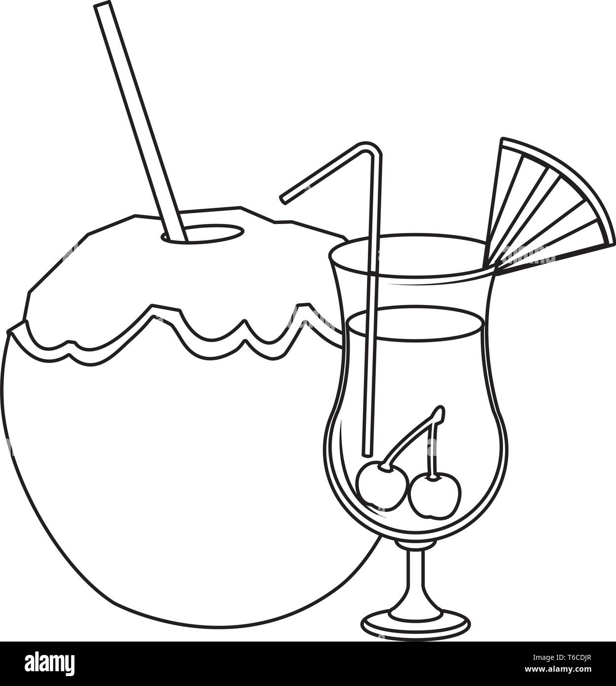 alcoholic drinks beverages cartoon Stock Vector Image & Art - Alamy