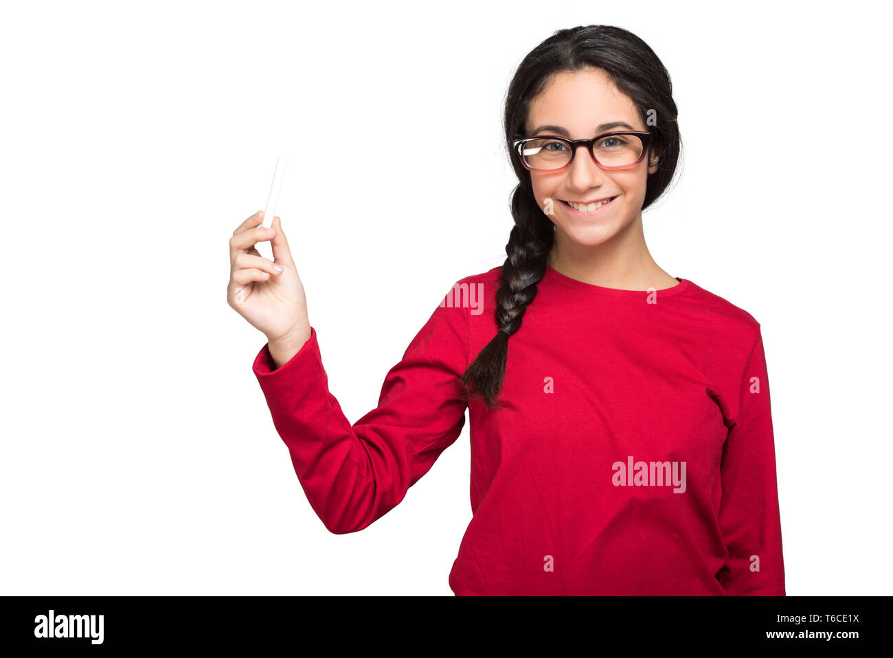 Intelligent girl hi-res stock photography and images - Alamy