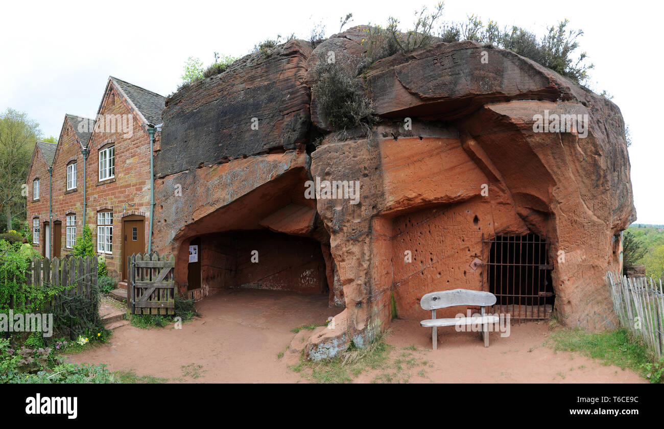 Kinver caves hi-res stock photography and images - Alamy
