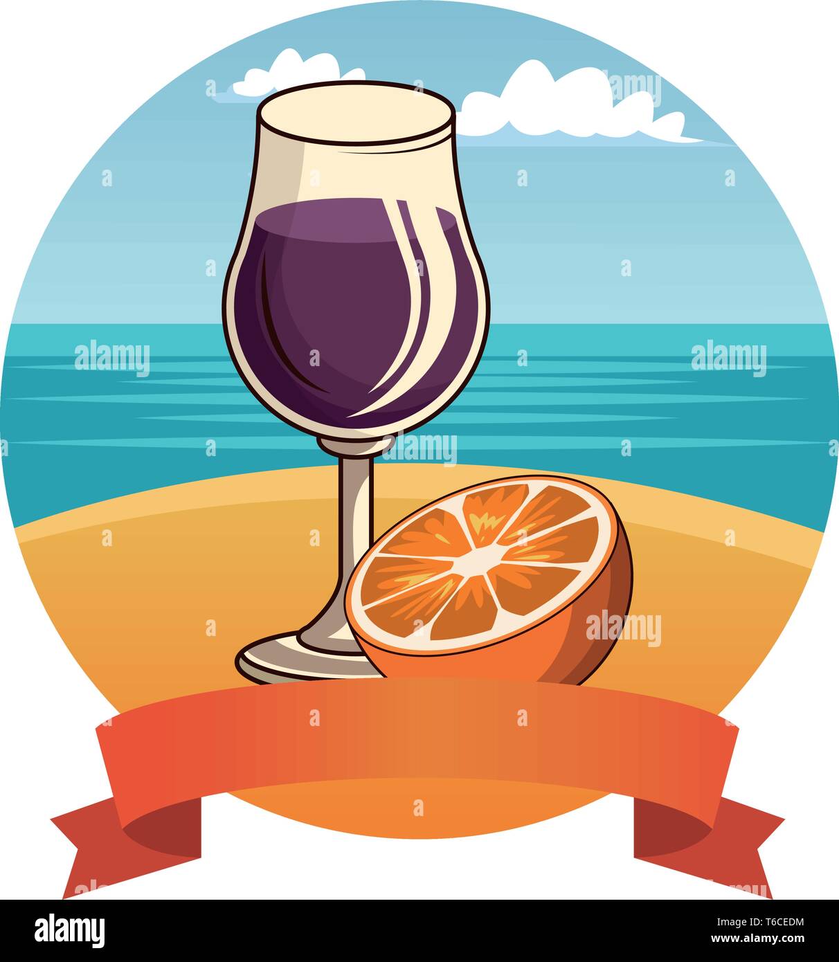 alcoholic drink beverage cartoon Stock Vector Image & Art - Alamy