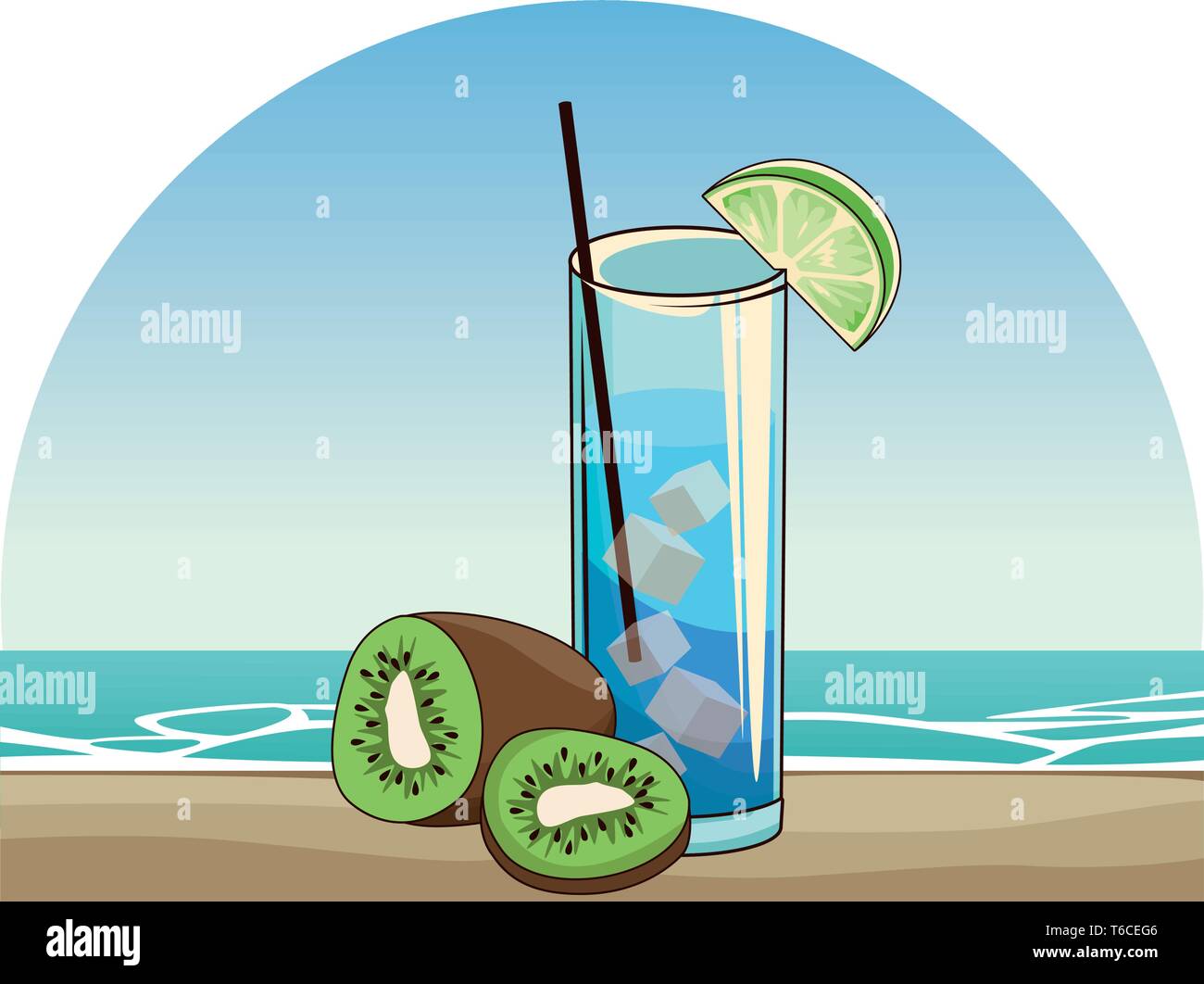 alcoholic drink beverage cartoon Stock Vector Image & Art - Alamy