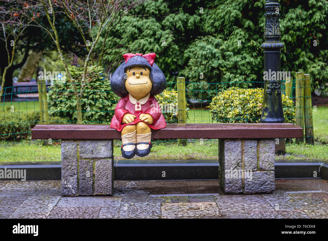Mafalda sculpture statue hi-res stock photography and images - Alamy