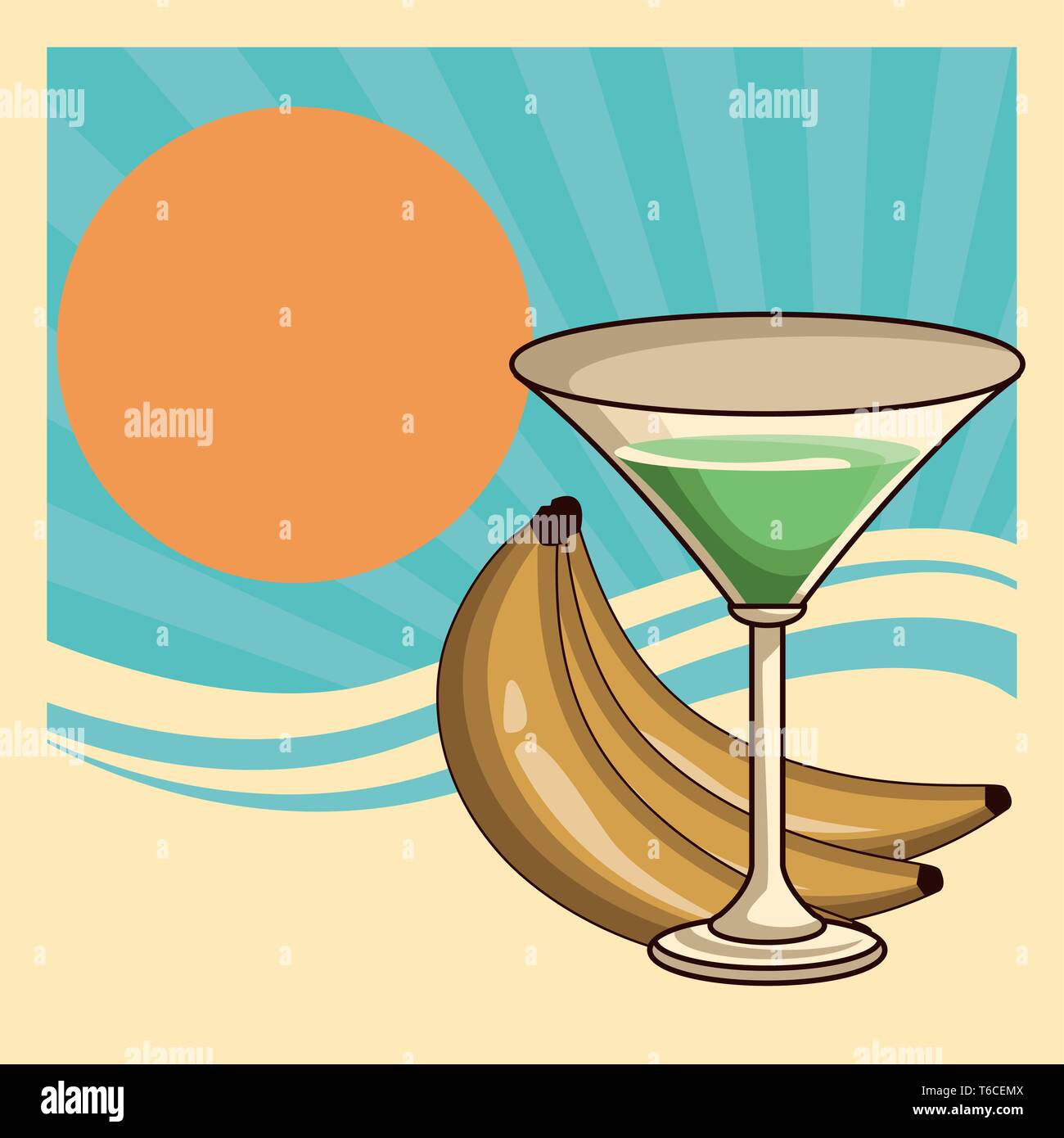 alcoholic drink beverage cartoon Stock Vector Image & Art - Alamy