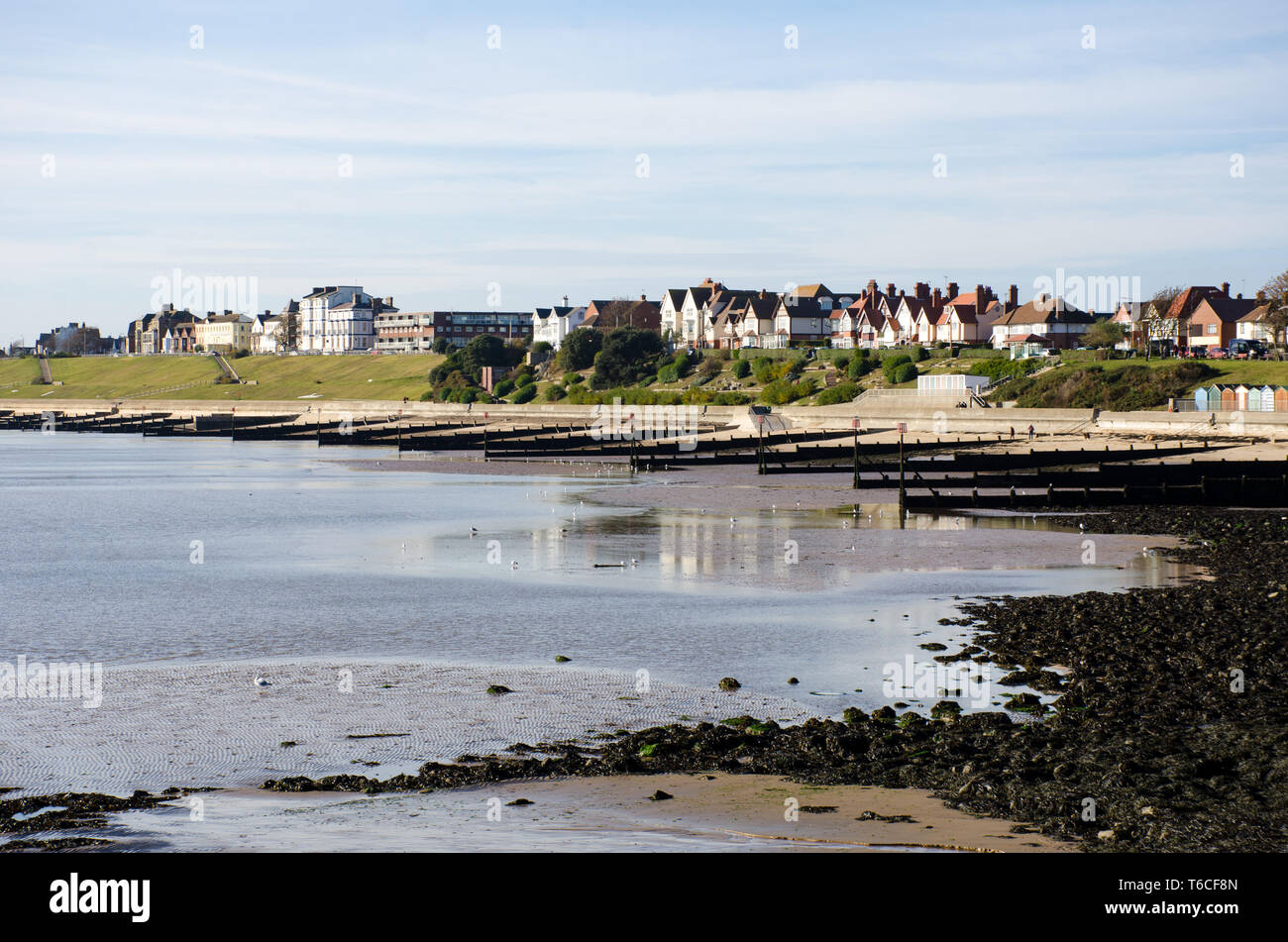 View of Dovercourt Beach Stock Photo - Alamy