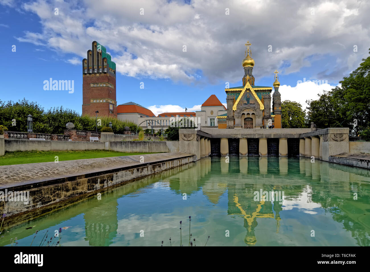 Mathildenhoehe hi-res stock photography and images - Alamy