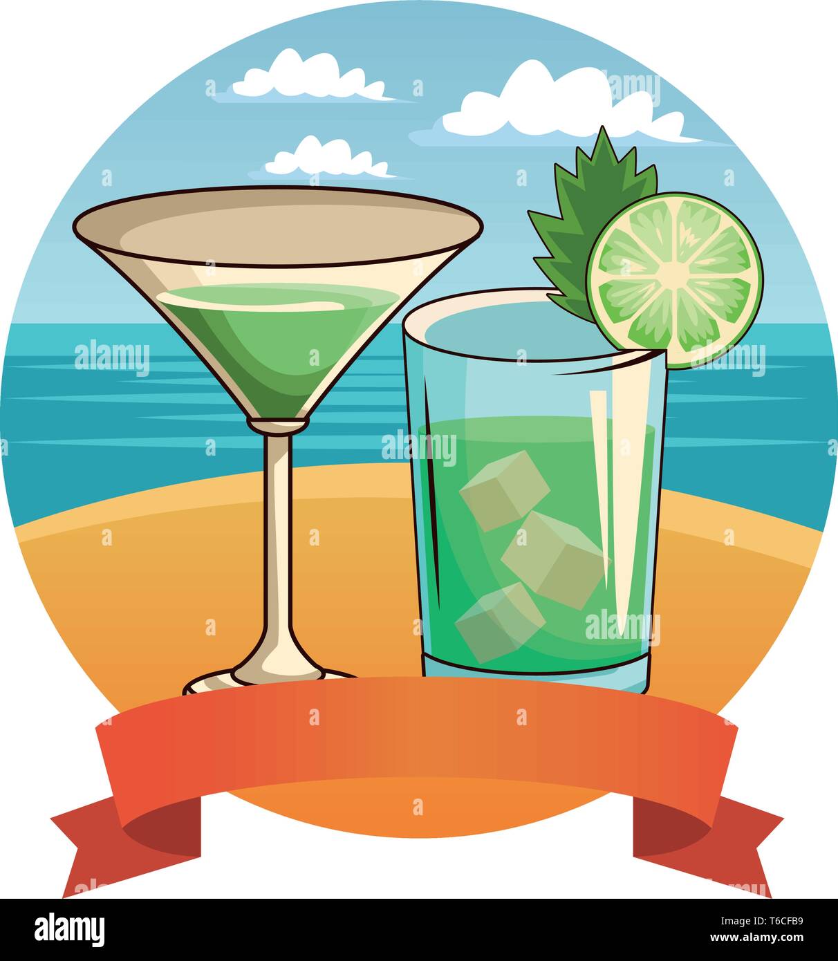 alcoholic drinks beverages cartoon Stock Vector Image & Art - Alamy