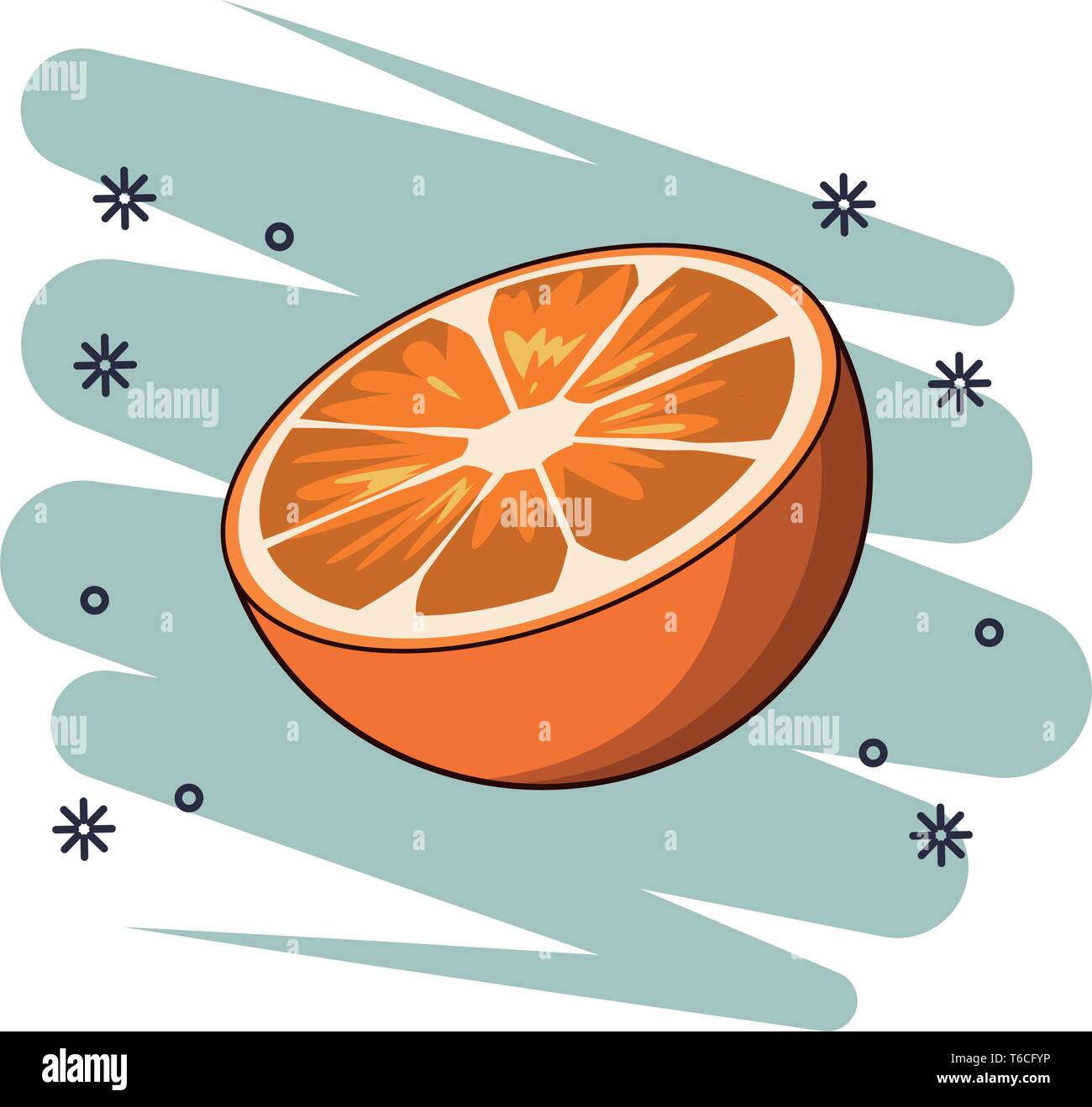 delcious fresh fruit cartoon Stock Vector Image & Art - Alamy