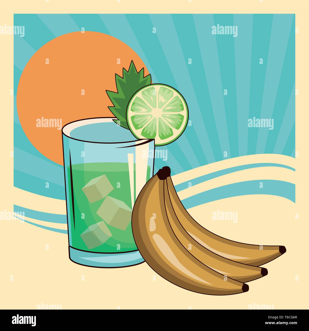 alcoholic drink beverage cartoon Stock Vector Image & Art - Alamy
