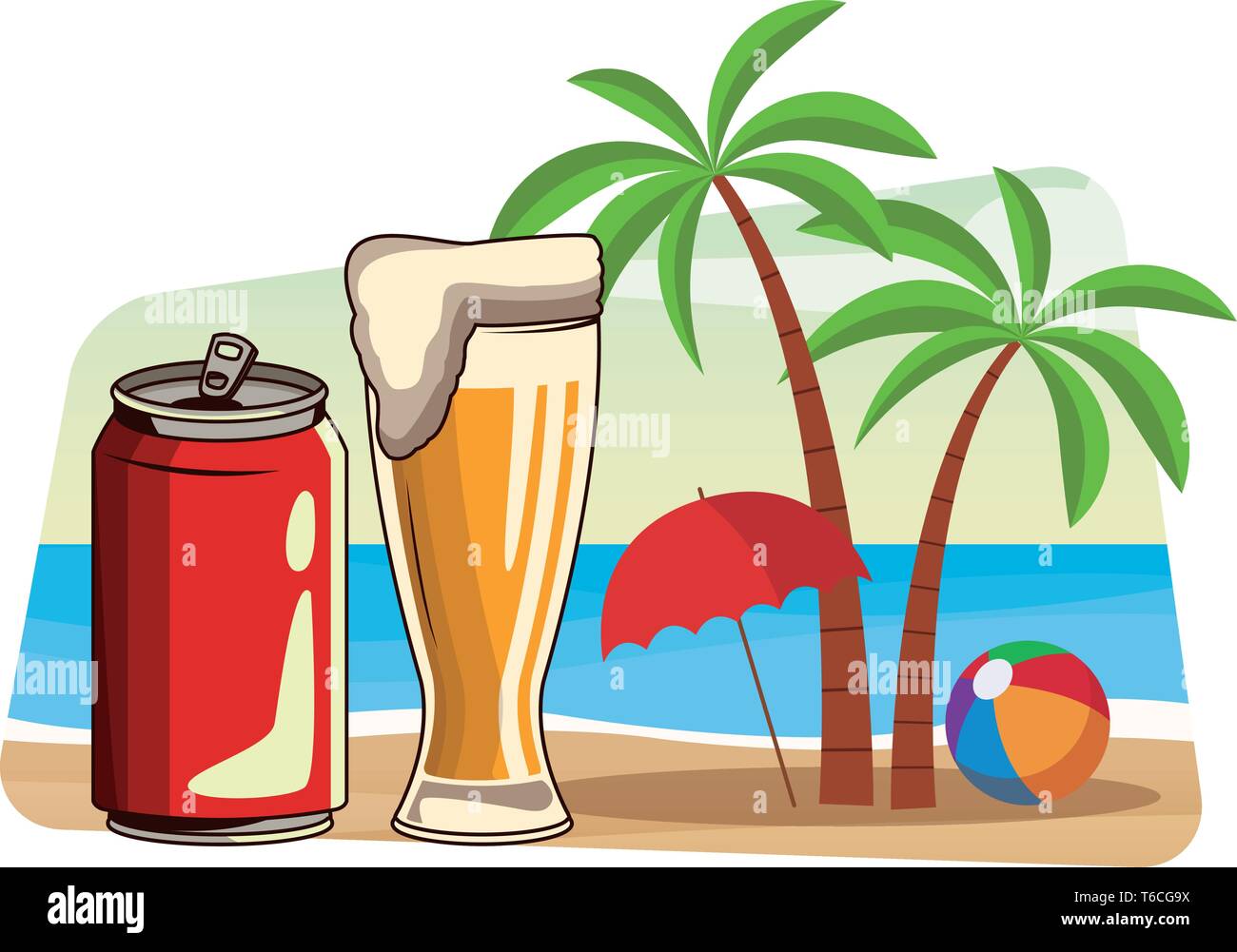alcoholic drinks beverages cartoon Stock Vector Image & Art - Alamy