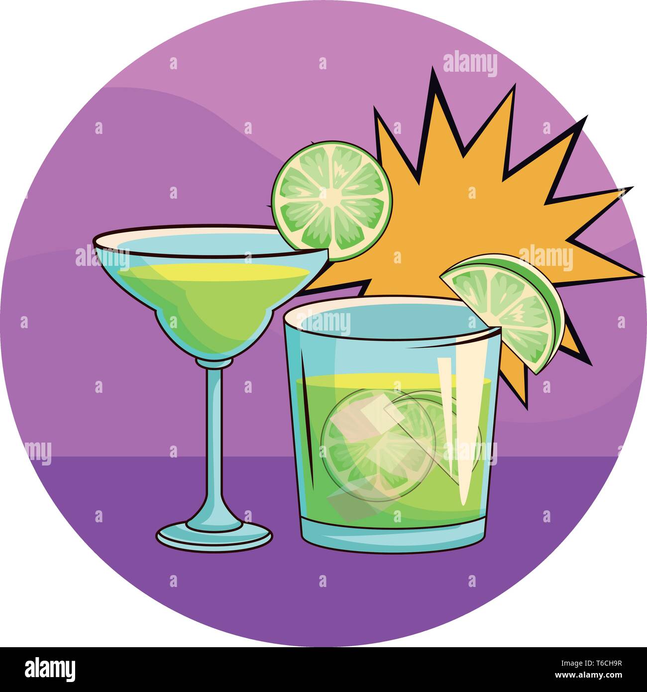 alcoholic drinks beverages cartoon Stock Vector Image & Art - Alamy