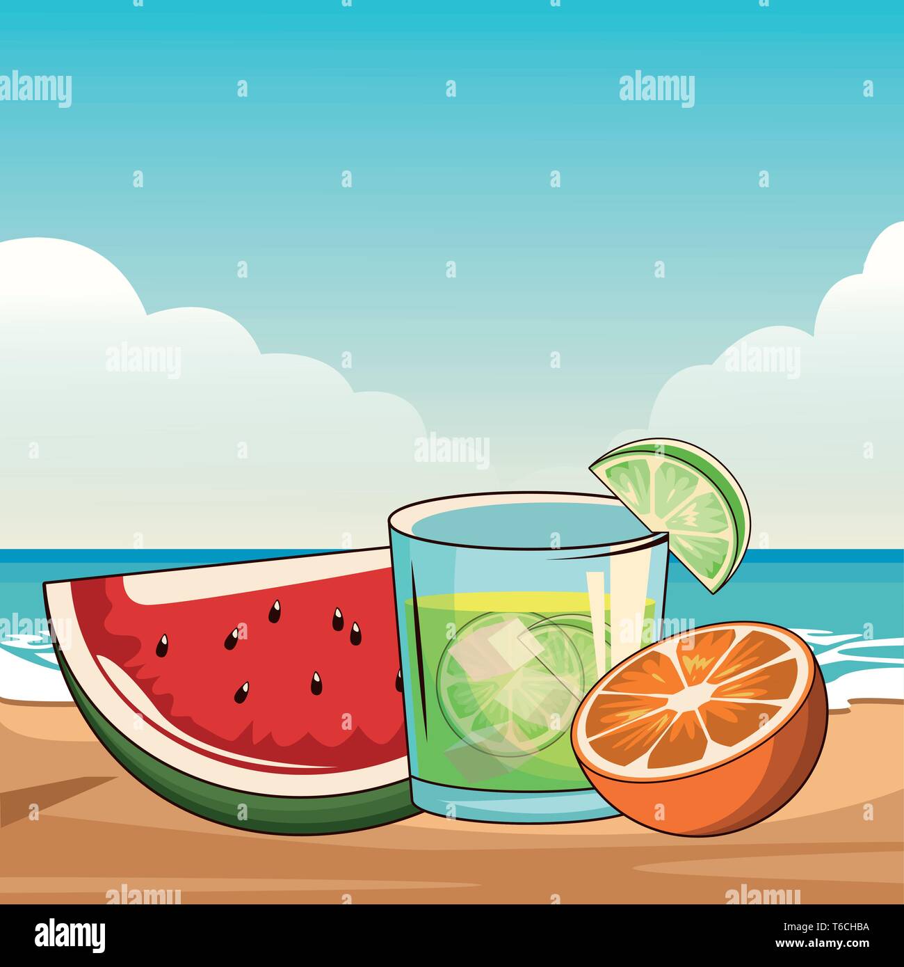 alcoholic drinks beverage cartoon Stock Vector Image & Art - Alamy
