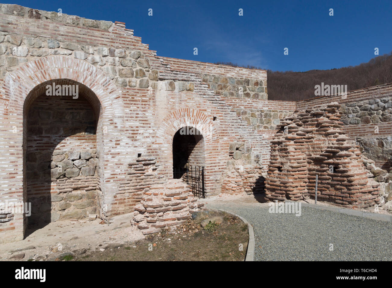 Ruins of Ancient Roman fortress The Trajan's Gate, Sofia Region ...