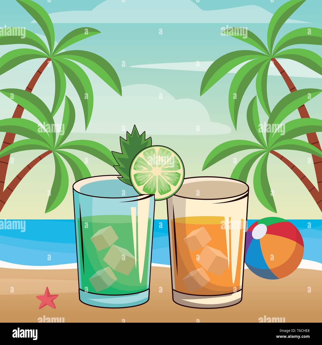 alcoholic drinks beverages cartoon Stock Vector Image & Art - Alamy