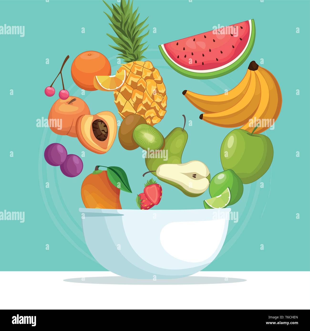 fruit bowl icon Stock Vector Image & Art - Alamy
