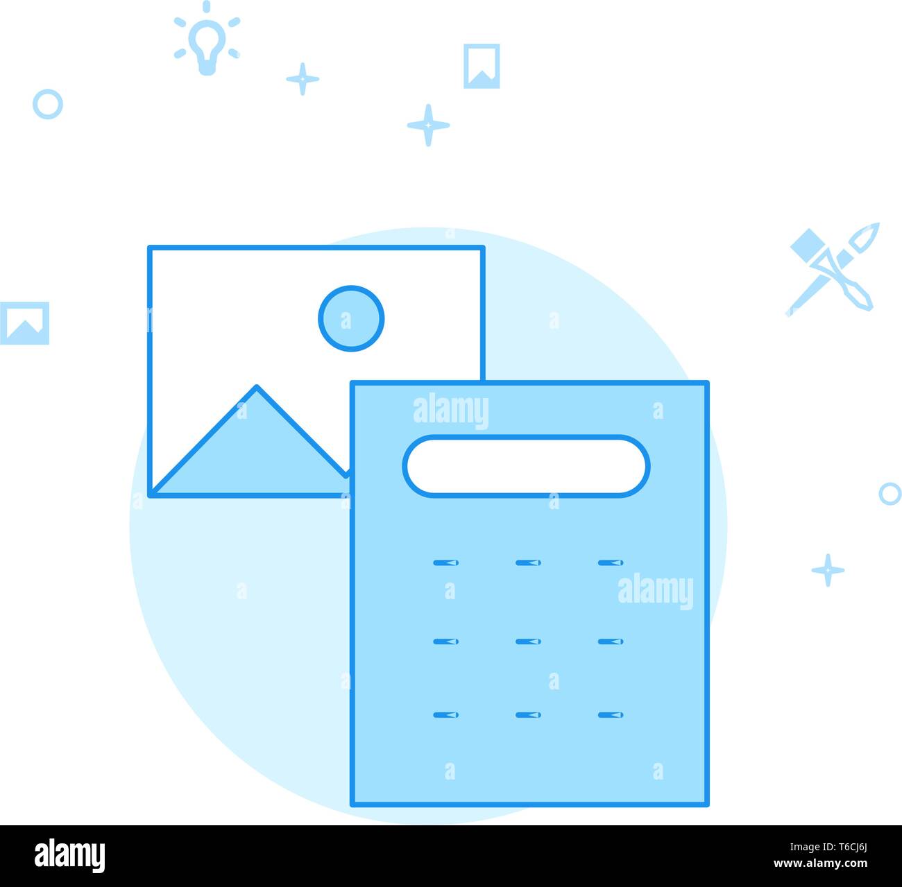 Design Project Estimate Flat Vector Icon. Design and Creativity ...