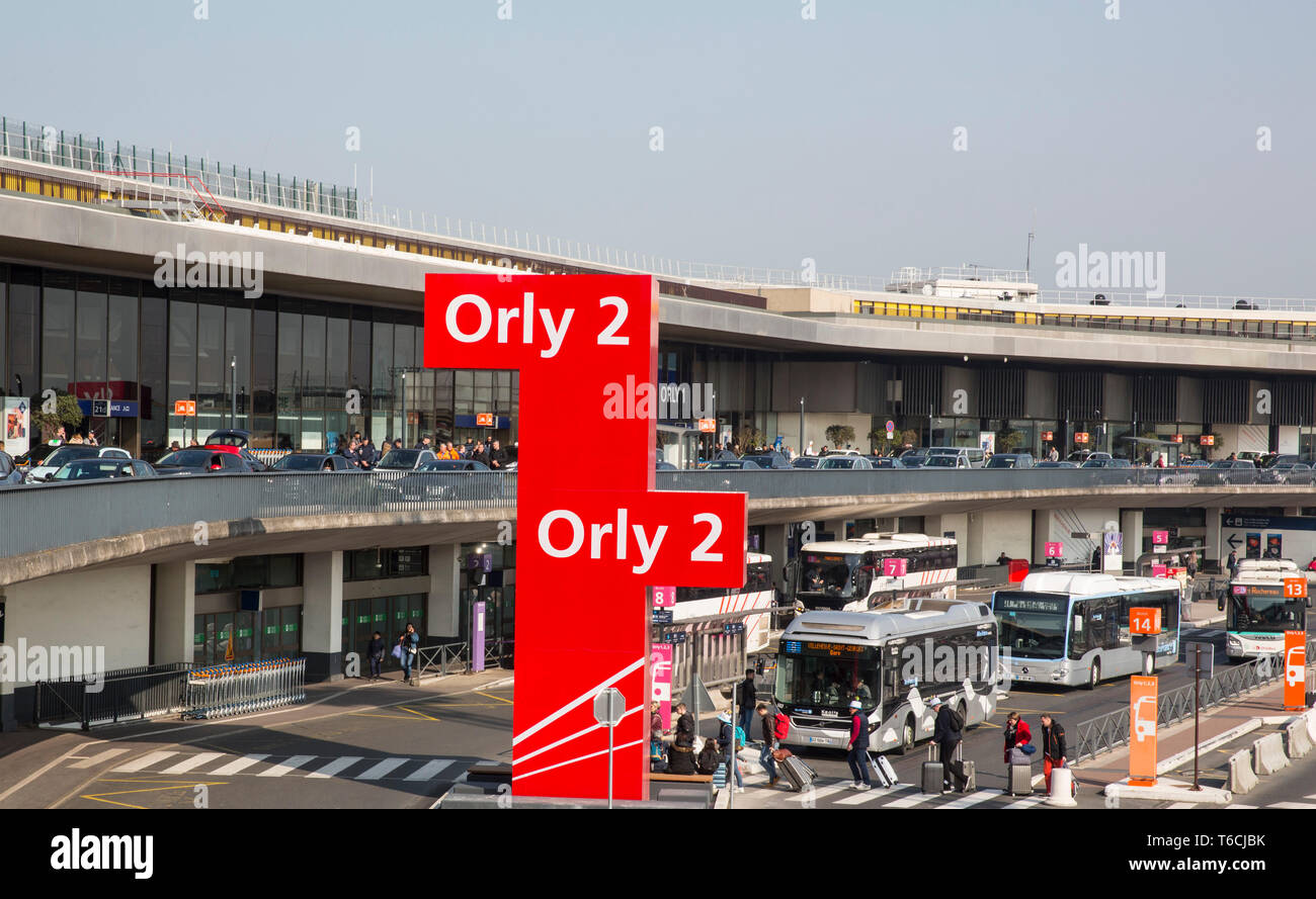 NEW PARIS ORLY AIRPORT 1-2-3-4 Stock Photo - Alamy