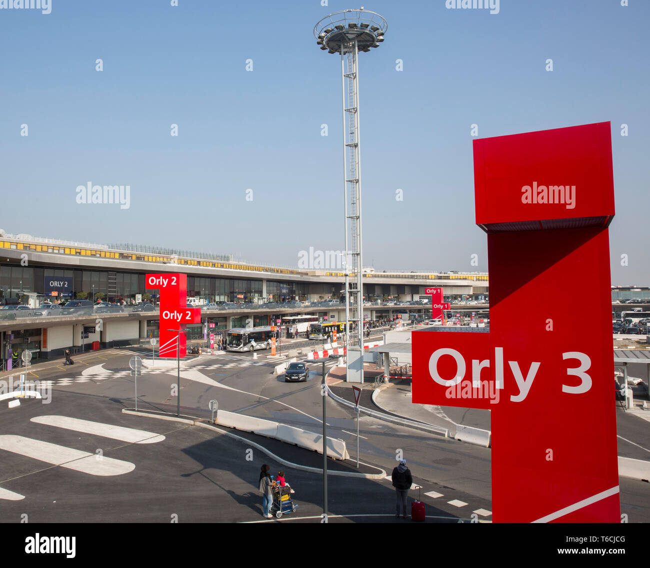 NEW PARIS ORLY AIRPORT 1-2-3-4 Stock Photo - Alamy