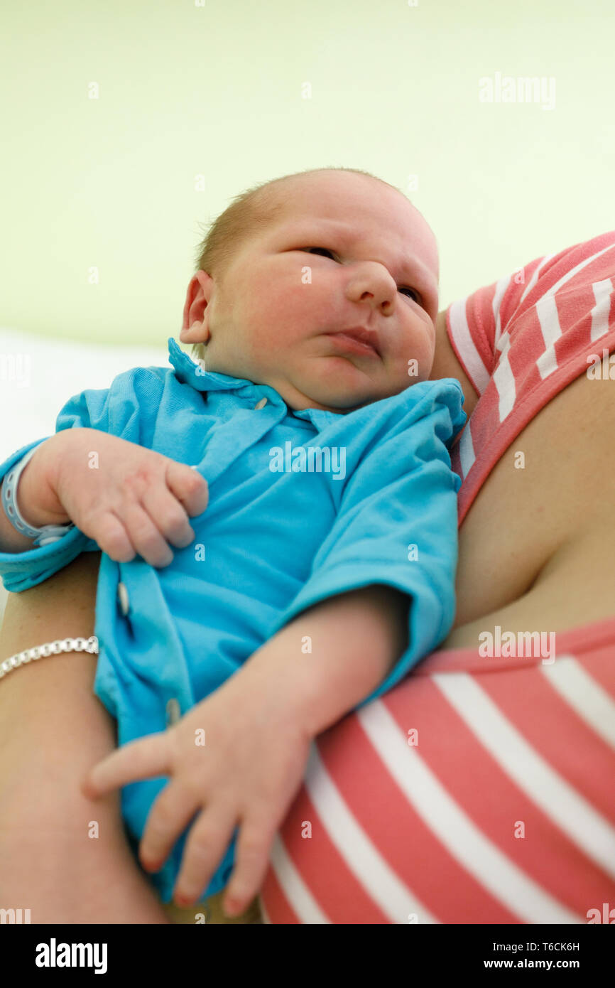 Newborn baby infant in the hospital Stock Photo - Alamy