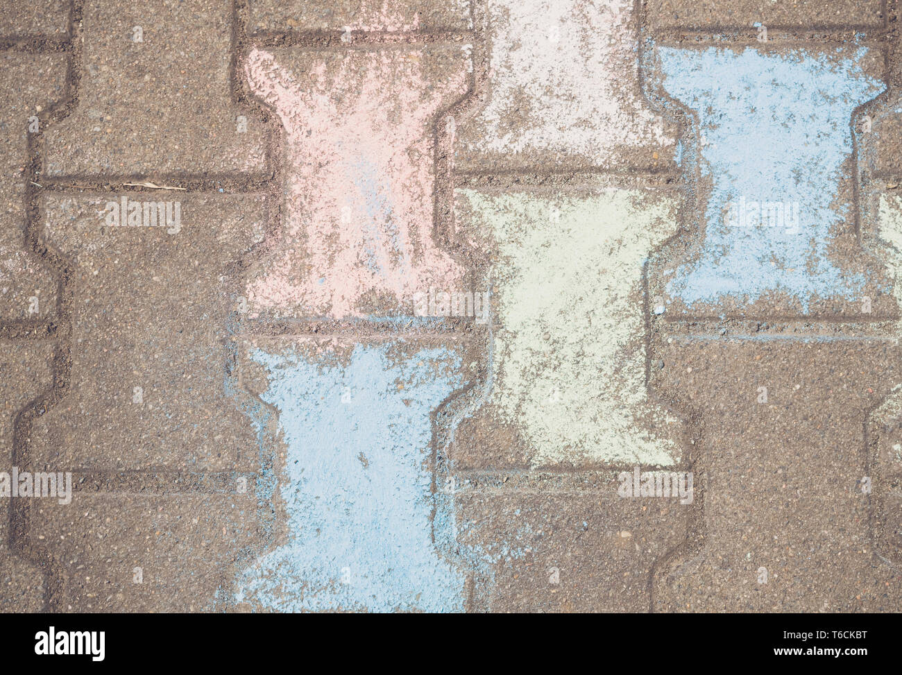 Chalk on road hi-res stock photography and images - Alamy