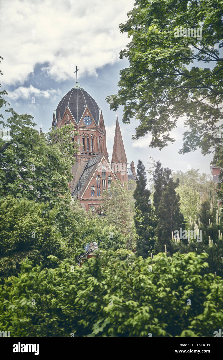 Old beautiful building trees hi-res stock photography and images - Alamy