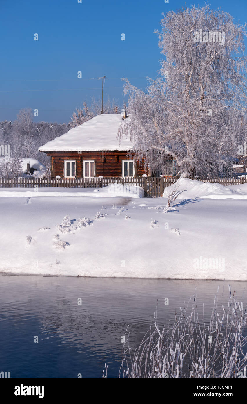 Altai russian country village talitsa hi-res stock photography and ...