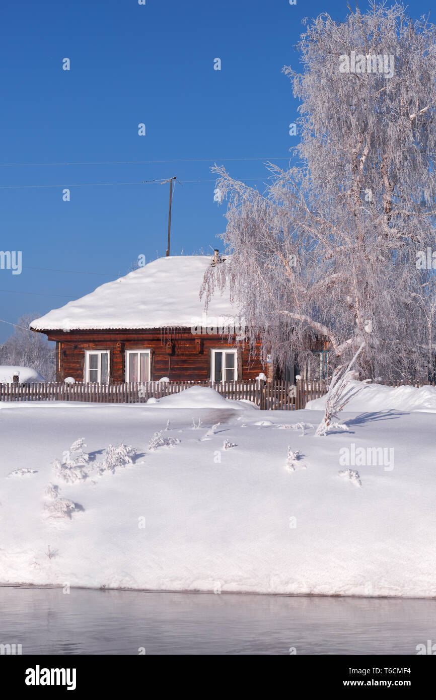 Altai russian country village talitsa hi-res stock photography and ...