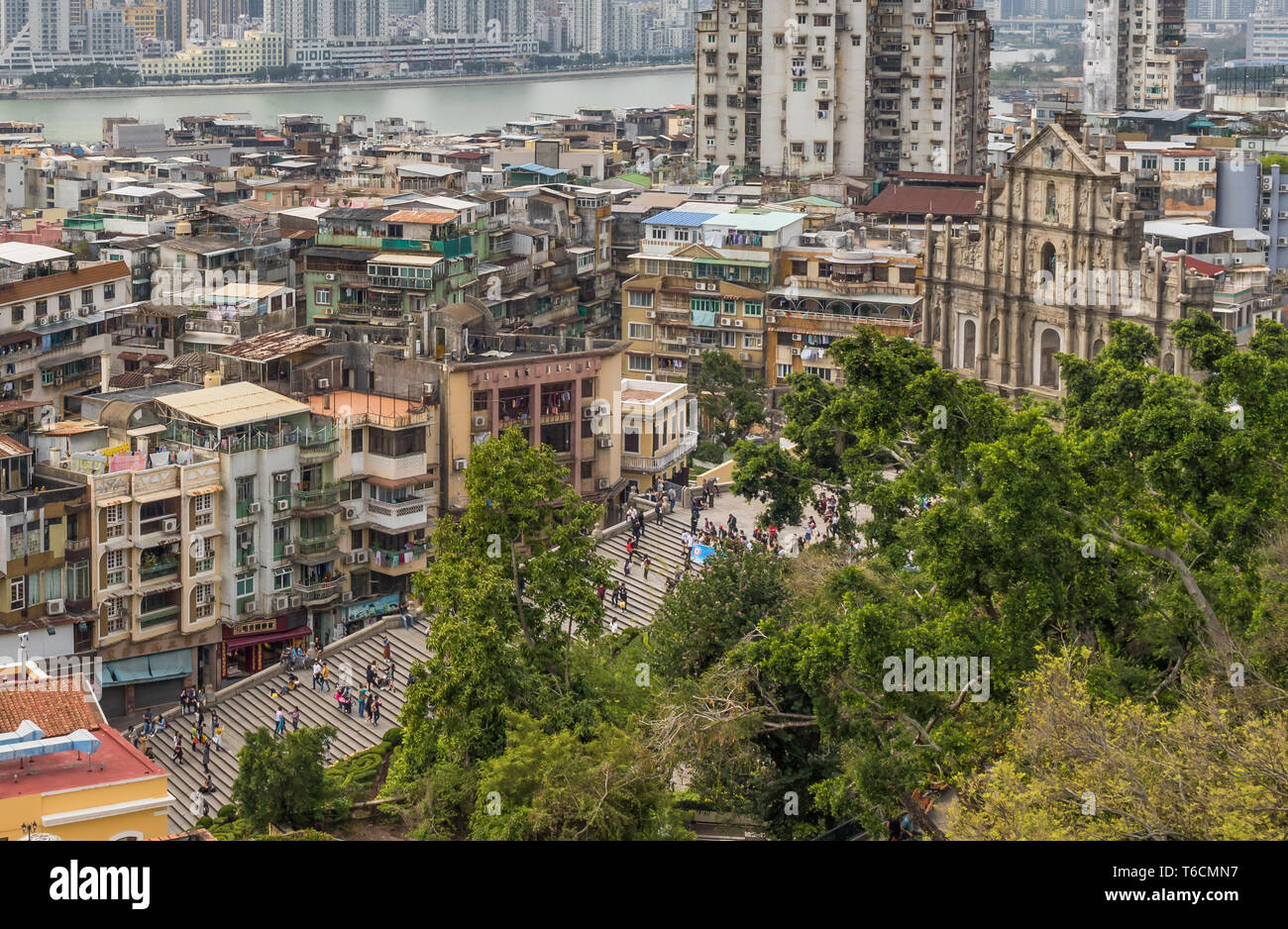 Macau, China - Portuguese colony until 1999, Unesco World Heritage site ...