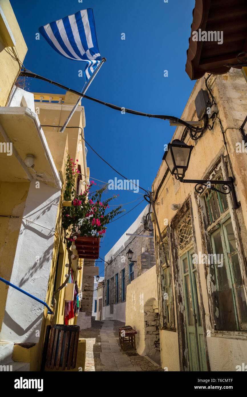 Beautiful greek town hi-res stock photography and images - Alamy