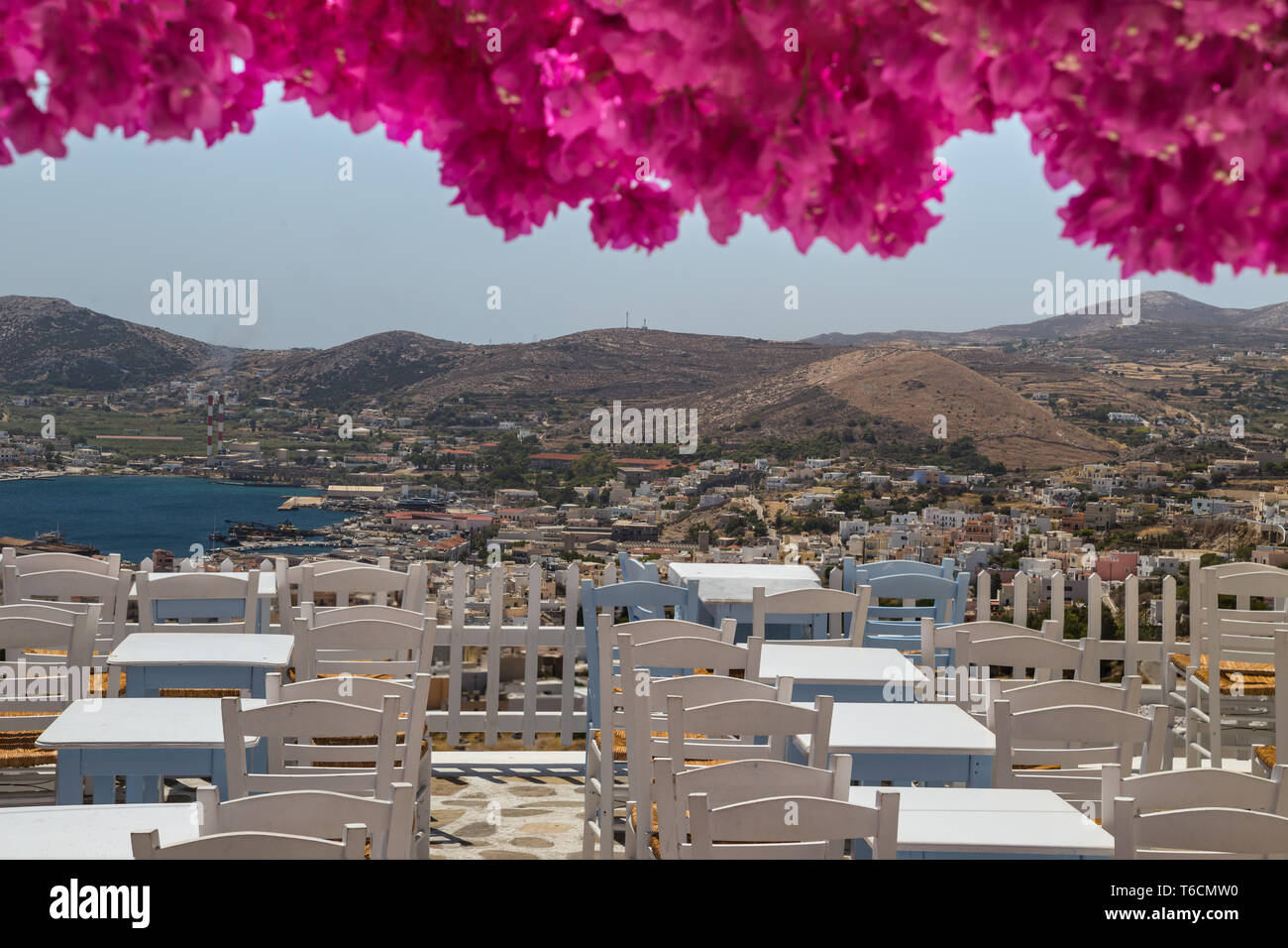 Traditional greek taverna Stock Photo - Alamy
