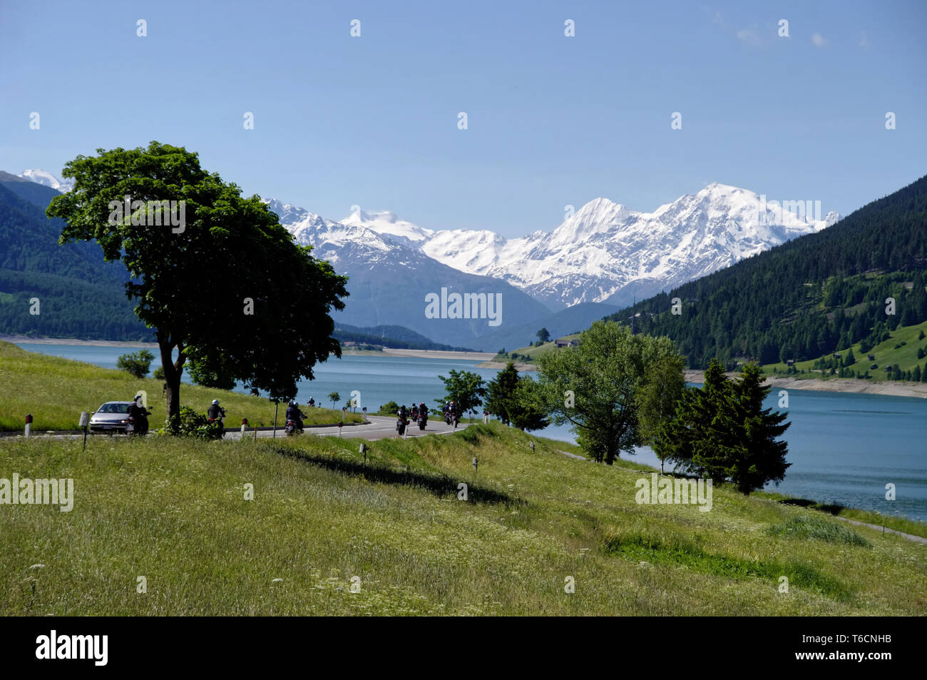 Reschen pass hi-res stock photography and images - Alamy