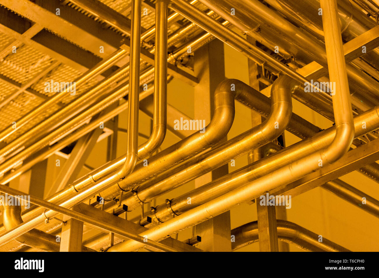 Pipes in industrial workshop hi-res stock photography and images - Alamy