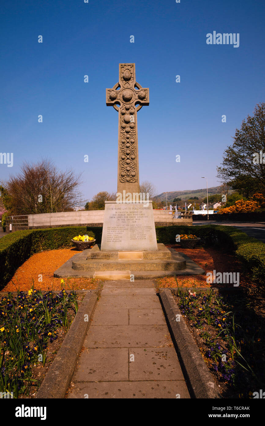 Fairlie Village to Largs Town Coastline Scotland 1 Stock Photo - Alamy