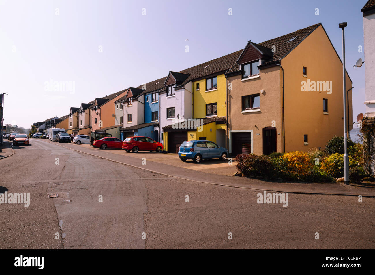 Fairlie Village to Largs Town Coastline Scotland 1 Stock Photo - Alamy