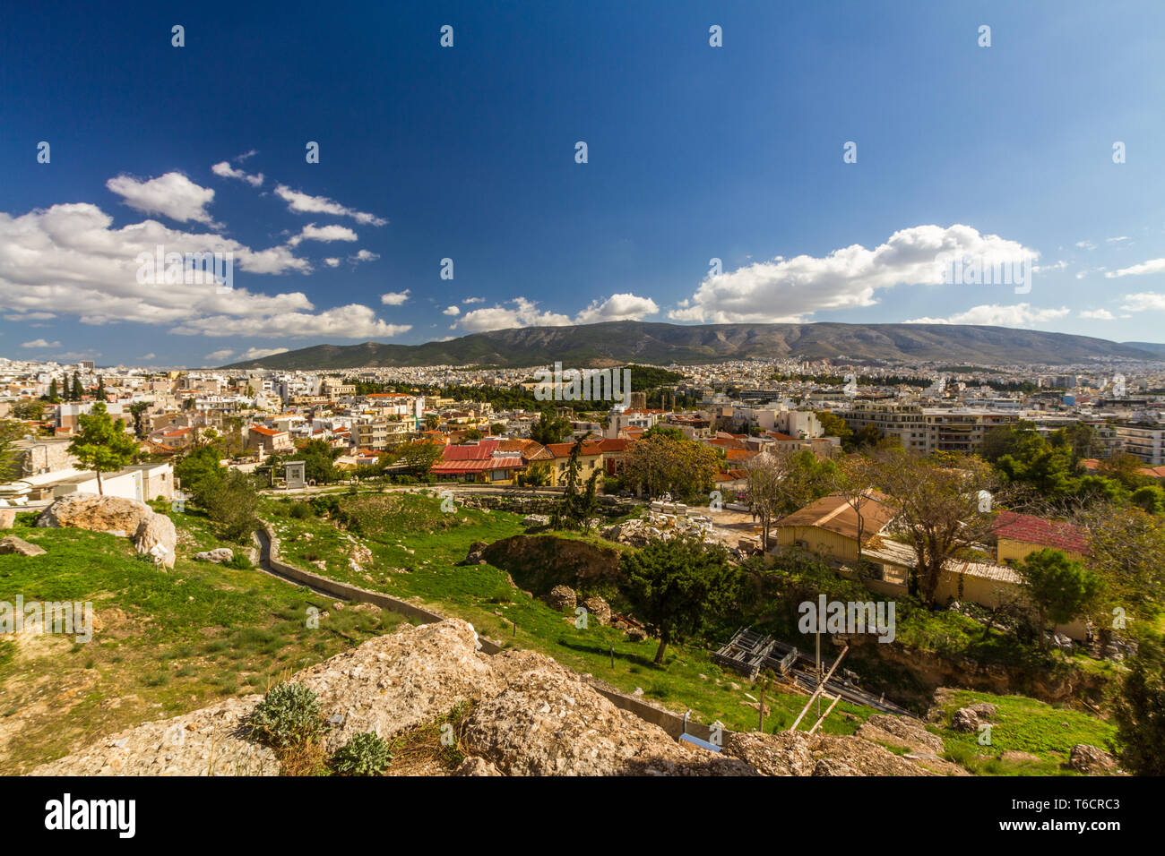 City scape of Athens in Greece Stock Photo - Alamy