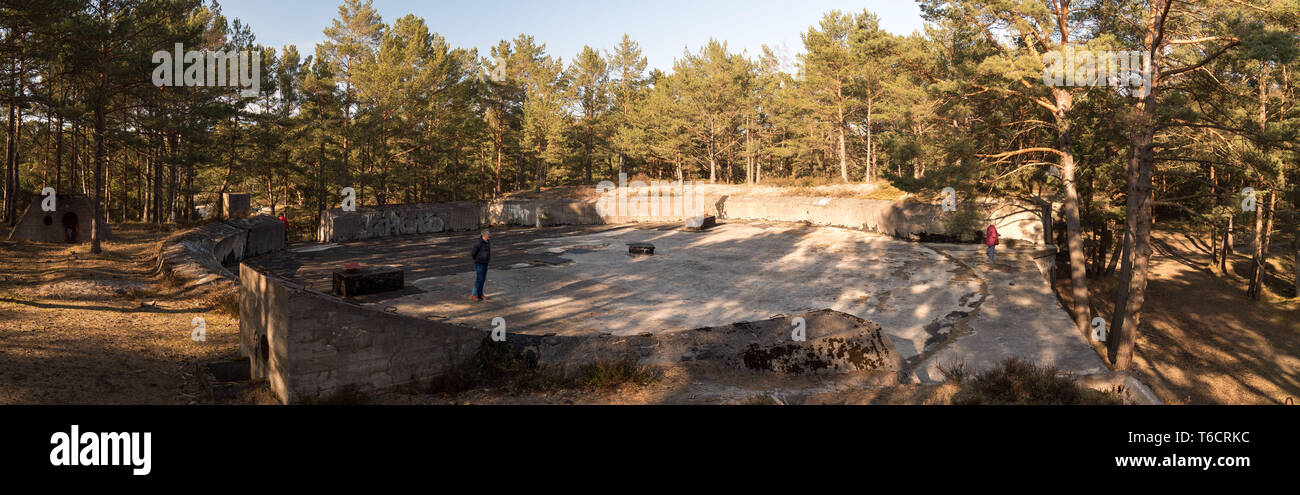 Adolfkanone gun emplacement hi-res stock photography and images - Alamy
