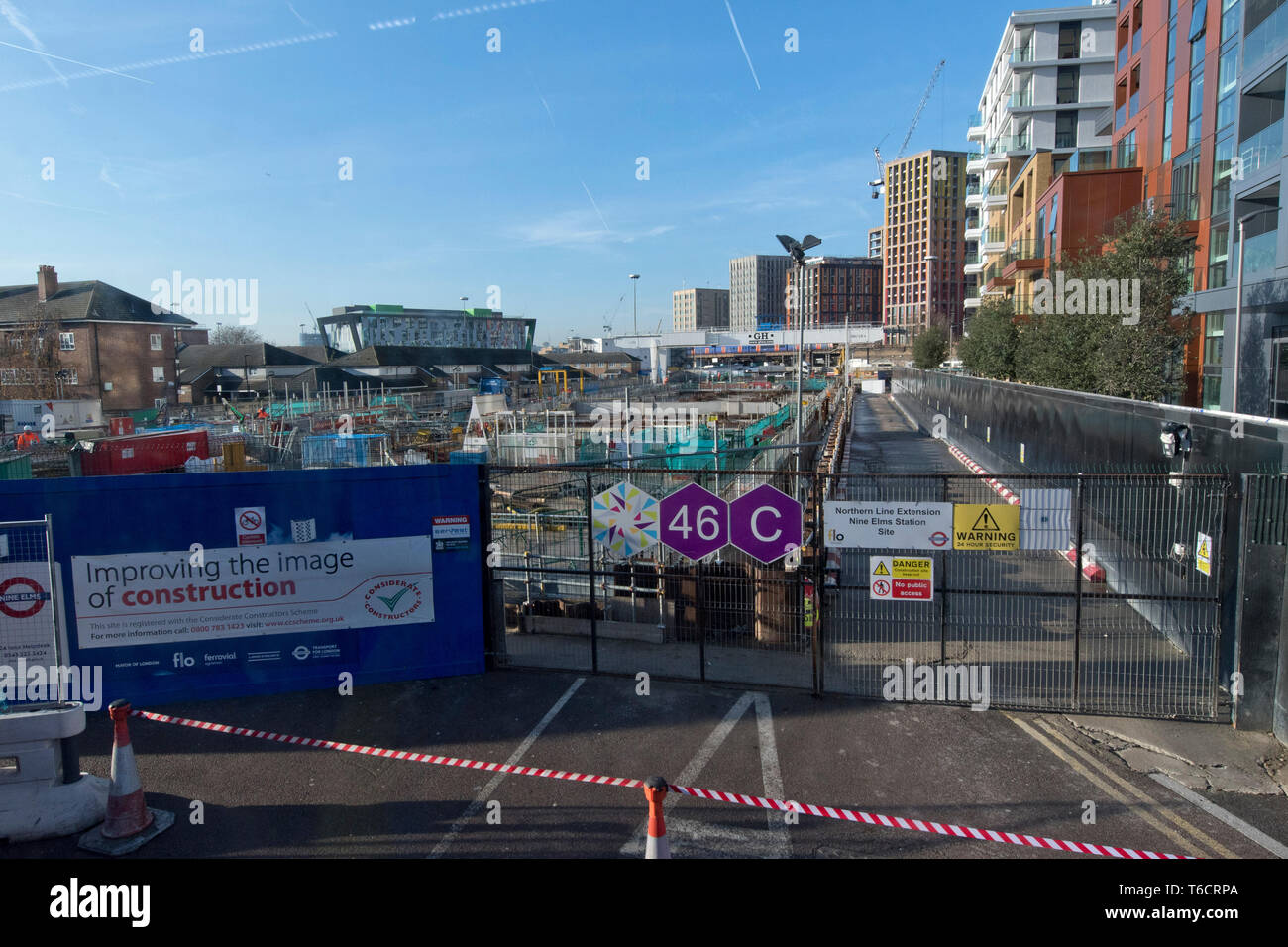 Northern line extension hi-res stock photography and images - Alamy