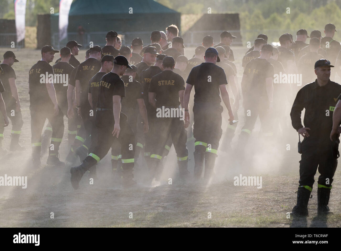 Polish firefighter hi-res stock photography and images - Alamy