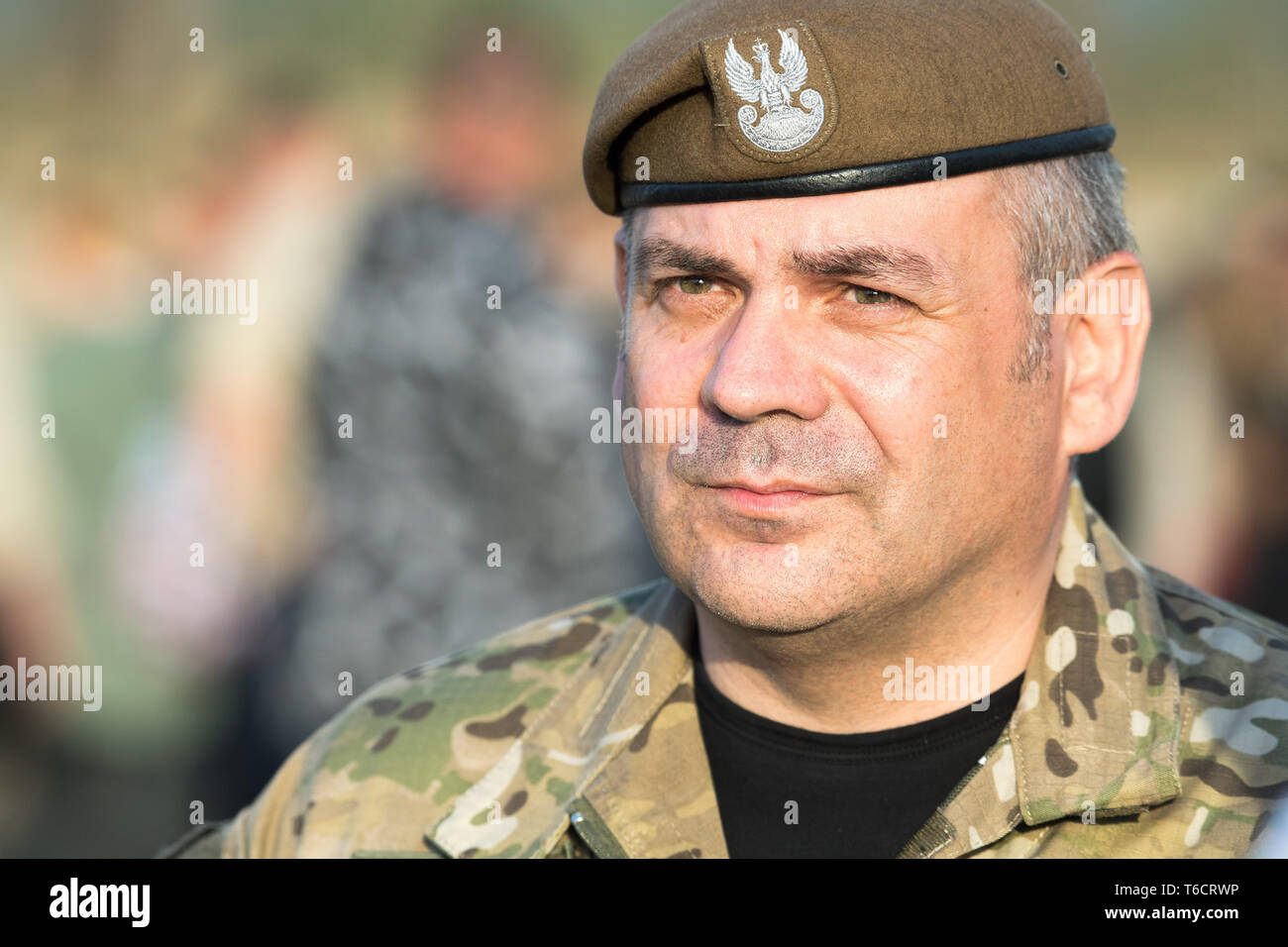 Major general Wieslaw Kukula, commander of Wojska Obrony Terytorialnej ...