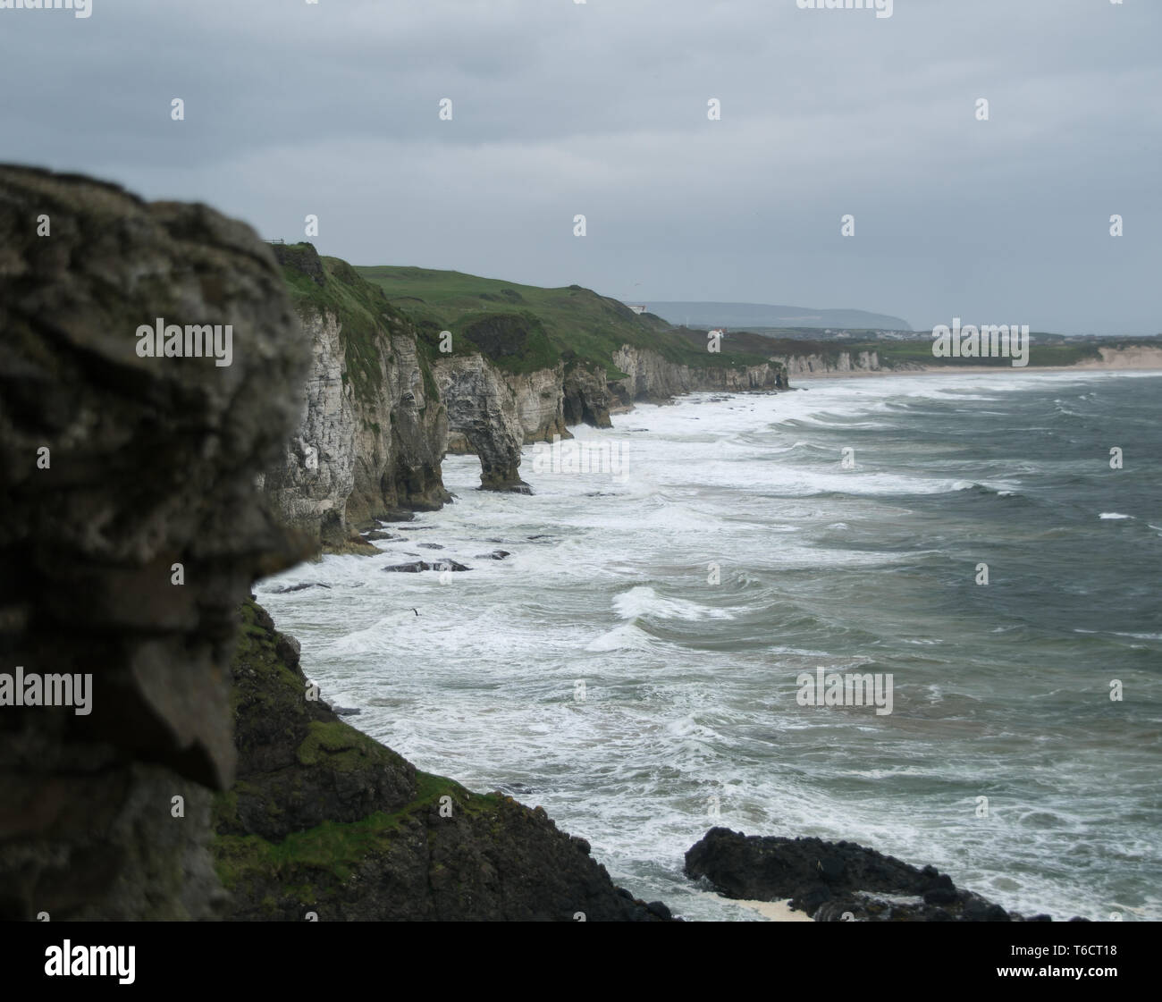 Beach at the irish coast Stock Photo - Alamy