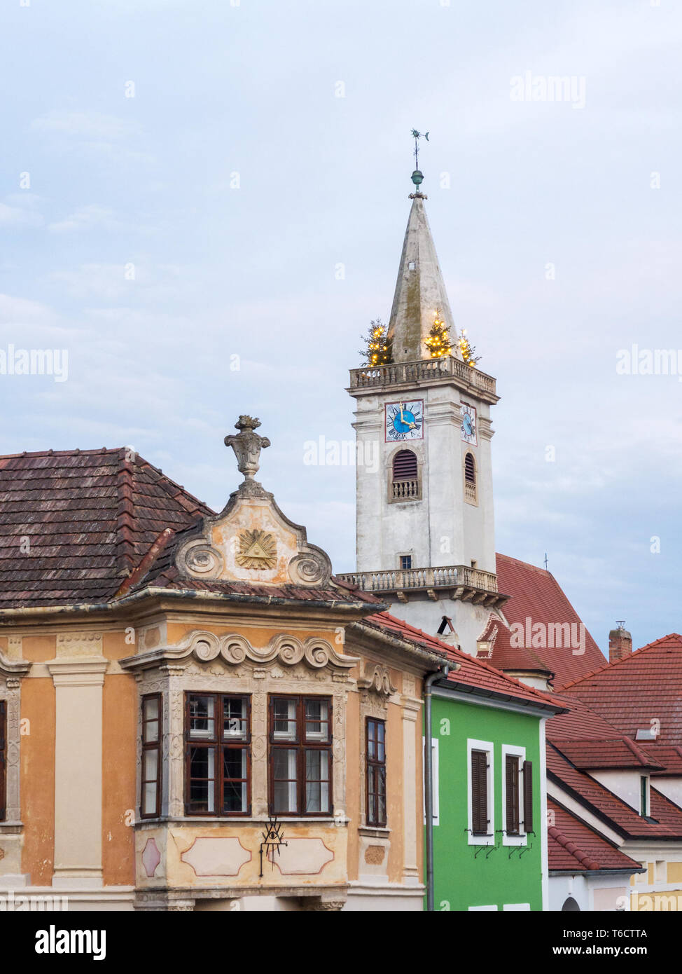Church of Rust on Lake Neusiedl Stock Photo - Alamy
