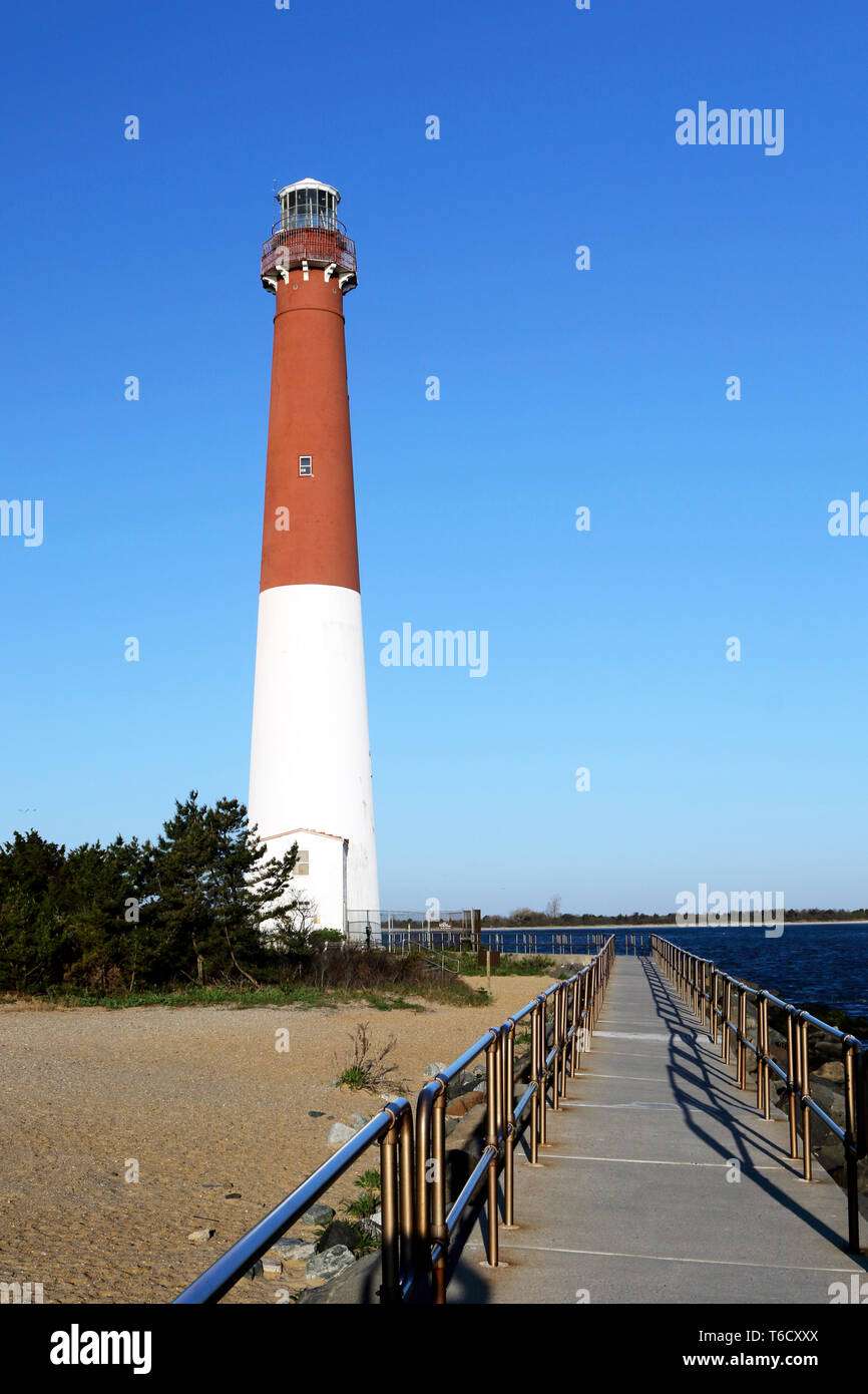Lighthouses lighthouse barnegat lbi hi-res stock photography and images ...
